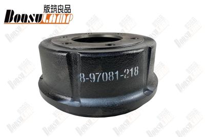 China 8-97081218-0 8970812180 Front Brake Drum Factory Direct for ISUZU NPR 4HF1 for sale