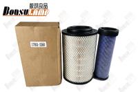 China ISUZU Truck Spares offering high density composite air filter elements for heavy duty truck engines with dust filtration for sale