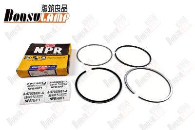 China 8970286910 8-97028691-0 8-97076047-0 STANDARD PISTON RING SET Suitable for ISUZU NPR66 4HF1 for sale