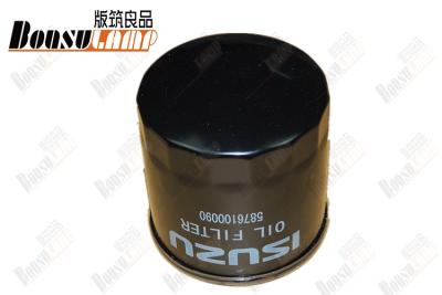 China 100P TFR ISUZU Engine Parts Durable Metal Truck  Oil Filter 5876100090 for sale