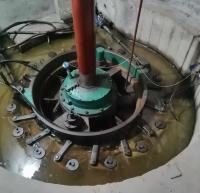 China Vertical Kaplan Turbine 600kw Kaplan Hydro Turbine On Grid For Mini Hydro Station for sale