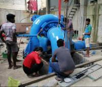 China 1.2m Runner Vertical Shaft Francis Turbine 1500kw Vertical Francis Turbine Generators for sale