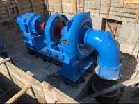 China Horizontal Francis Hydraulic Turbine Brushless 100kw for sale