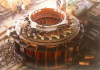 China Oil-water Cooling Vertical Kaplan Turbine Hydraulic Turbine System for sale