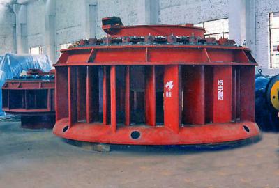 China Kaplan Hydro Turbine 400V Synchronous Generator with ZG20SiMn Guide Vanes Material for sale