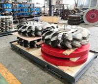 China Water Impulse Turbine with 134m Rated Water Head and Inlet Pressure 1-20 Bar for sale