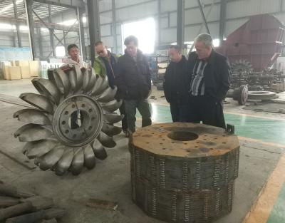 China 2.83 M³/s Flow Water Turbine Parts with Customizable Design and Stainless Steel Material for sale