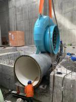 China 2 M3/s Inlet Flow Rate Francis Hydro Turbine with Carbon Steel Q345 Spiral Case for sale