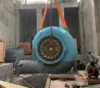 China 50HZ Stainless Steel Francis Hydro Turbine Carbon Steel Q345 Spiral Case for sale