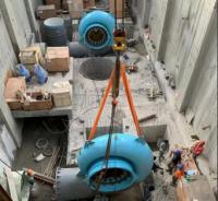 China Stainless Steel Spiral Case Horizontal Francis Turbine for High Power Hydro Generation for sale