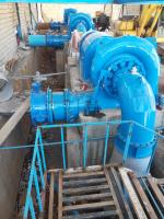 China 20-200m Head Carbon Steel Spiral Case Hydro Turbine with Horizontal Francis Turbine Type for sale