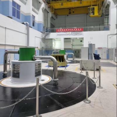 China Vertical Kaplan Hydro Turbine with Adjustable Blades and Stainless Steel Runner for 6300V Hydroelectric Power Generation for sale