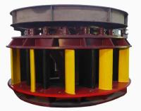 China Vertical Water Inlet Kaplan Hydro Turbine With Fixed Runner Blade And Synchronous Generator Type for sale