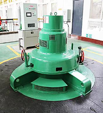 China Vertical Water Inlet Kaplan Hydro Turbine With ZG20SiMn Guide Vanes And Vertical Main Shaft for sale
