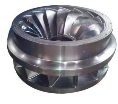 China 96% Rated Efficiency Carbon Steel Q345 Spiral Case Francis Hydraulic Turbine for Your for sale