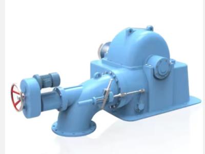 China Minimal Environmental Impact Turgo Impulse Turbine With 1 Bar 10 Bar Inlet Pressure Steel Casting for sale