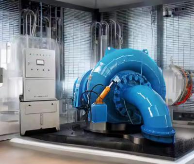 China Horizontal Francis Hydro Turbine with 50KW To 5000KW Output Power and Stainless Steel Construction for 0.3-100m3/s Rated Flow for sale