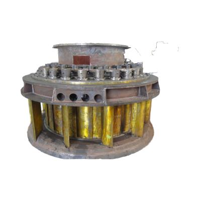 China Synchronous Generator Type Kaplan Hydro Turbine with ZG20SiMn Guide Vanes and Performance Vertical Main Shaft for sale