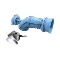 China 1.8 M3/s Outlet Flow Rate Stainless Steel Francis Hydro Turbine with 96% Rated Efficiency for sale