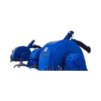 China 600r/min Rated Speed Pelton Hydro Turbine with Inlet Pressure 1-20 Bar Stainless Steel ASTM A473 S41500 Runner Material for sale