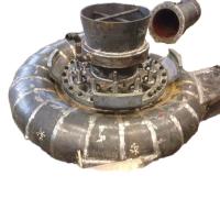 China Francis Hydro Turbine with Carbon Steel Q345 Spiral Case, Rated Head 50 M-120m, and Output Power 50KW To 5000KW for sale