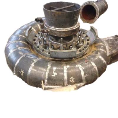 China Francis Hydro Turbine with Carbon Steel Q345 Spiral Case, Rated Head 50 M-120m, and Output Power 50KW To 5000KW for sale