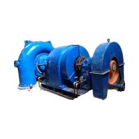 China 20-200m Head Francis Hydro Turbine with 1.8 M3/s Outlet Flow Rate and 50 M-120m Rated Head for sale