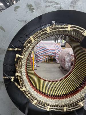 China Brushless Excitation Custom Hydroelectric Equipment with Copper-core Cables for Francis Hydro Turbine Generator for sale