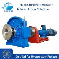 China Custom Power ISO Certified Francis Hydro Turbine Generator for Efficient Hydropower Generation for sale