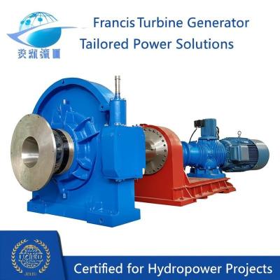 China Custom Power ISO Certified Francis Hydro Turbine Generator for Efficient Hydropower Generation for sale
