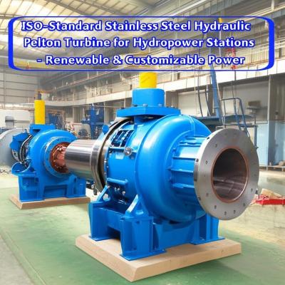China Customized Multi-scenario Pelton Hydro Turbine with Brushless Excitation and Copper-core Cables for sale