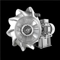 China ISO-Standard Stainless Steel Hydraulic Pelton Turbine with Customizable Power for Hydropower Stations for sale