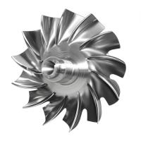 China Stainless Steel Runner Pelton Hydro Turbine Forged CNC Machine Runner Low To Moderate Maintenance Perfect For Hydropower Energy Production for sale