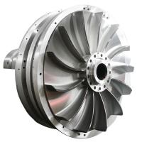 China Stainless Steel Nozzle Ring Pelton Hydro Turbine with Dual Nozzles for High Head 100m-800m Applications for sale