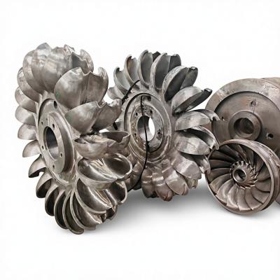 China Stainless Steel 0Cr13Ni4Mo Nozzle Ring Pelton Hydro Turbine with 90% Efficiency and 1-200 MW Power Capacity for sale