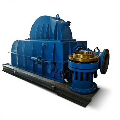 China 750r/min Rated Speed Pelton Hydro Turbine for 100m-800m Water Head with Stainless Steel Nozzle Ring for sale