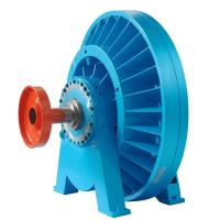 China 750r/min Rated Speed Pelton Hydro Turbine for 100m-800m Water Head with Stainless Steel Nozzle Ring for sale
