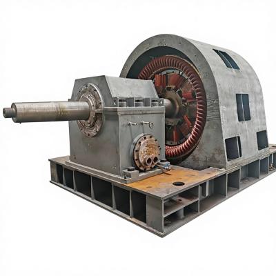 China Brushless Excitation Hydro Turbine Generator with 650kw Capacity and 600v Voltage for Sustainable Hydropower for sale