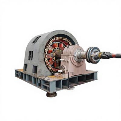 China 1000 KW Rated Power Hydro Turbine Generator with Class F/F Insulation and Brushless Excitation for Sustainable Energy for sale
