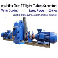 China 1000 KW Rated Power Hydro Turbine Generator with Water Cooling and Brushless Excitation for Efficient Hydropower Generation for sale