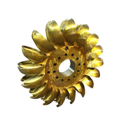 China 134m Rated Water Head Pelton Hydro Turbine with Stainless Steel Runner and Automatic or Manual Operation for sale