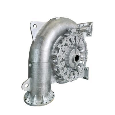 China Francis Hydro Turbine with 50kW-20MW Power Design Featuring Adjustable Wicket Gates and Brushless Generator for sale