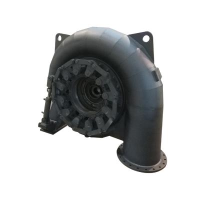 China Francis Hydro Turbine with Adjustable Wicket Gates and Vertical Layout for 50kw-20MW Hydropower Generation for sale
