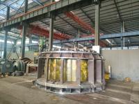 China Kaplan Hydro Turbine with Adjustable Guidevanes Carbon Steel Housing and Vertical Water Inlet for Hydropower Projects for sale