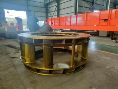 China Kaplan Hydro Turbine with 2-50MW Rated Power Featuring Adjustable Guidevanes and Stainless Steel Blades for Efficient Hydraulic Power Generation for sale