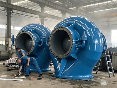 China Customized Hydro Turbine Generator with Brushless Excitation and Copper-core Cables for Hydropower Stations for sale