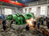 China 300KW Pure Copper CE Certified Hydro Turbine Generator - Customizable Renewable Energy Power Unit for Hydropower Station for sale