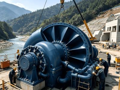 China Renewable Stainless Steel ISO Certified Turgo Impulse Turbine for Customizable Power Hydropower Generation for sale