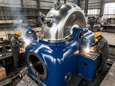 China Customized Multi-scenario Pelton Hydro Turbine with Brushless Excitation and Copper-core Cables for sale