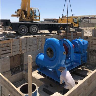 China 1200kW Francis Hydro Turbine Stainless Steel Runner 67m Head 90.9% Efficiency for Hydro Power Plants for sale